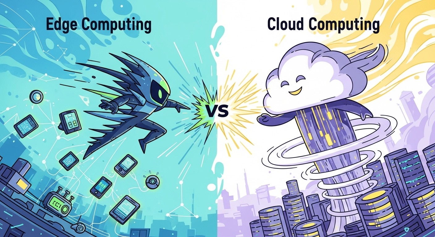 Edge Computing vs Cloud Computing: 2025's Battle